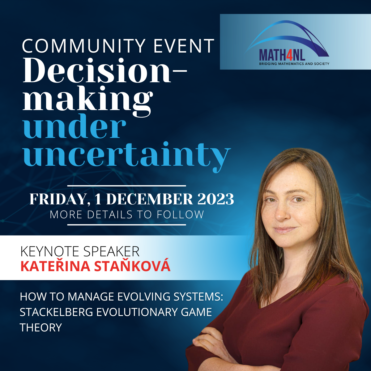 Math4NL Community Event 2023 - Math4NL